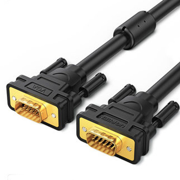 Computer monitor cable VGA line data transmission signal dual screen ...